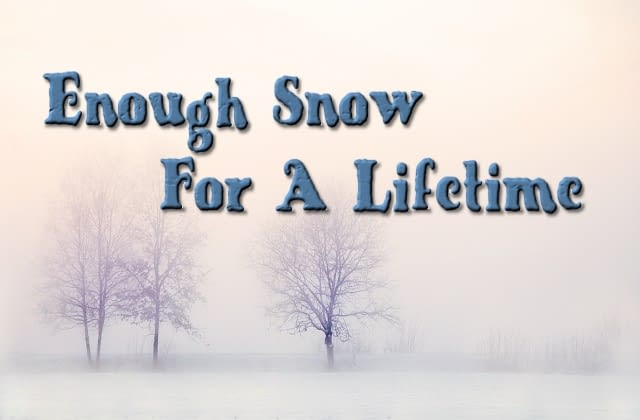 Enough Snow For A Lifetime | Rob Knowlan